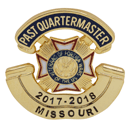 VFW Store - Past Quartermaster Pin w/Diamond