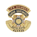 VFW Store - VFW Regulation Pin, Gold-Filled