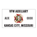 VFW Store - VFW Round Magnetic Sign, Pair
