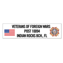 VFW Store - Personalized License Plate Holder