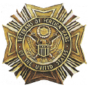 VFW Store - 24'' Cast Aluminum VFW Emblem