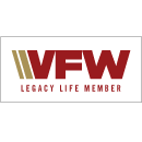 VFW Store - Red and Gold Legacy Life Member Pin