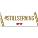 VFW Store - VFW Logo Decal, 5 x 1.75"