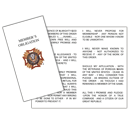 VFW Store - Order of Business Pamphlet