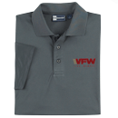 VFW Store - Men's VFW Life Member Logo Polo, 1344-PTM
