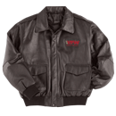 VFW Store - VFW Leather Embr. Patch Jacket