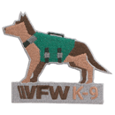 VFW Store - VFW K-9 Tactical Patch