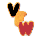 VFW Store - Red and White Life Member Emblem Patch