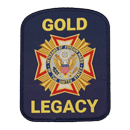 VFW Store - Gold Life Member Legacy Plaque